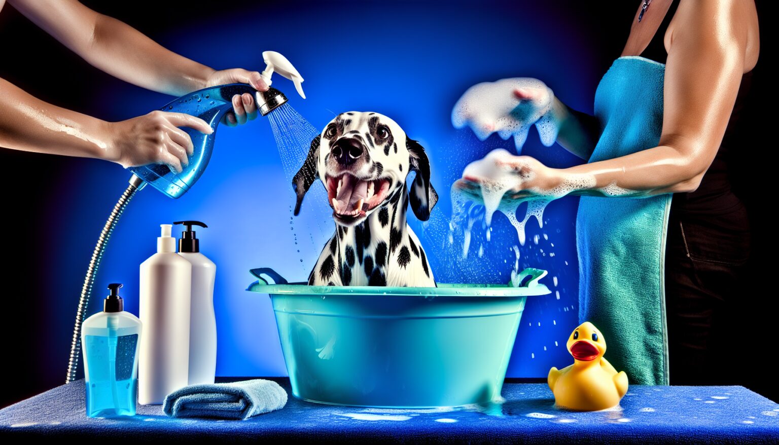 How to Give Your Dog a Bath - plumbacademy.com